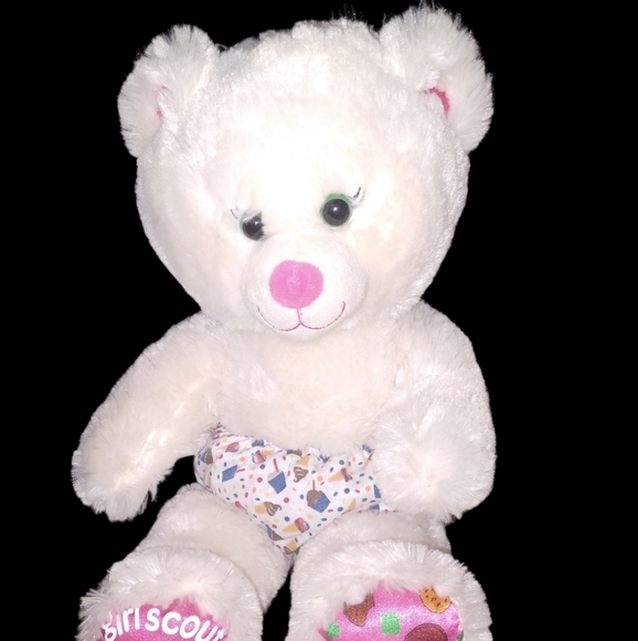 Build-A-Bear | Toys | Girl Scout Build A Bear Plush 6 White Cookie Bear ...